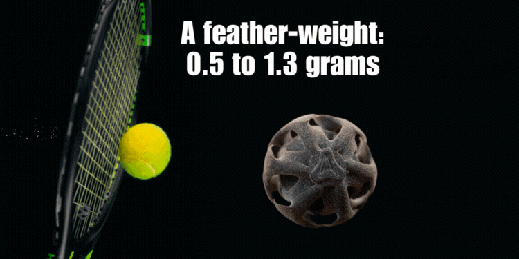 AMbelievable tennis dampener | 3d printing tennis racket dampener